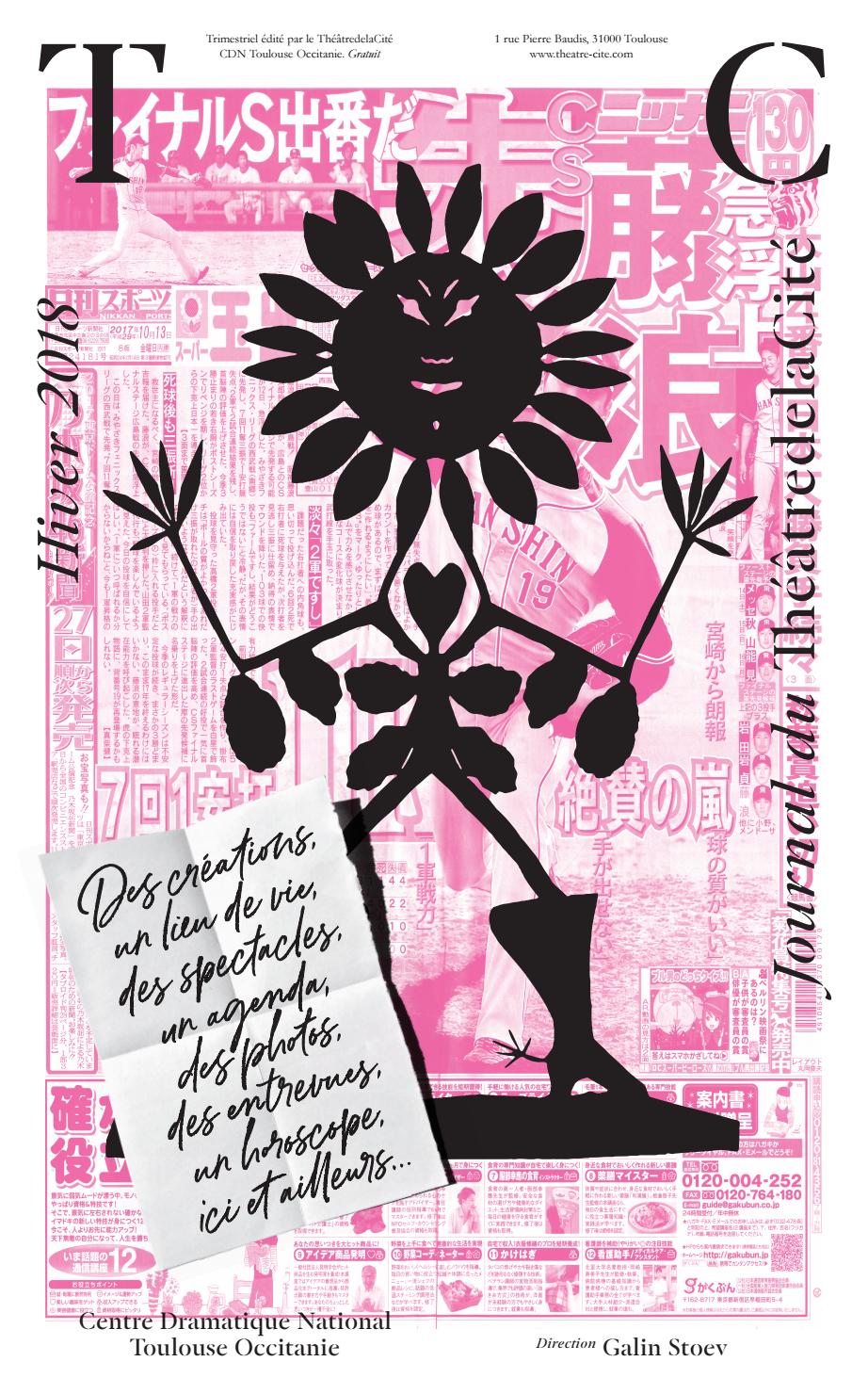 Journal trimestriel hiver 2018 by ThéâtredelaCité - CDN Toulouse ...