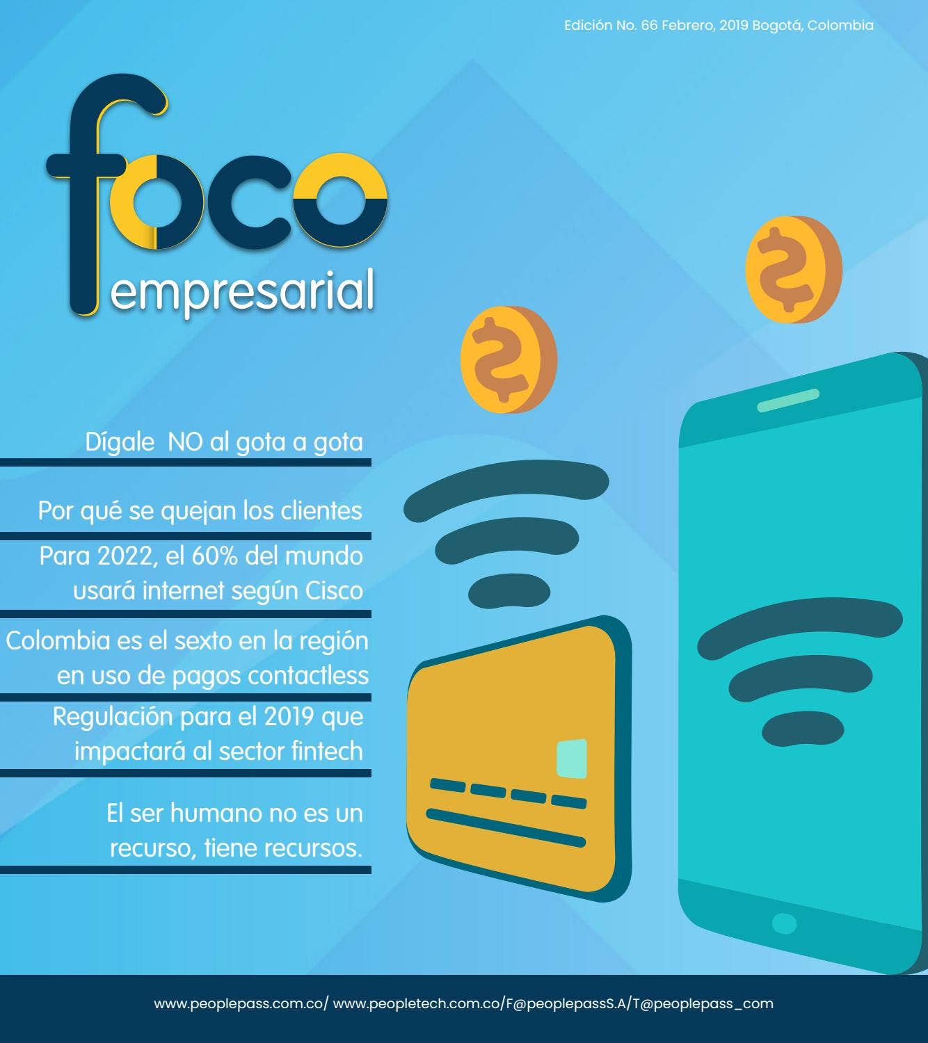 Revista Foco Empresarial Edición 66 by Peoplepass S.A.S. - Issuu