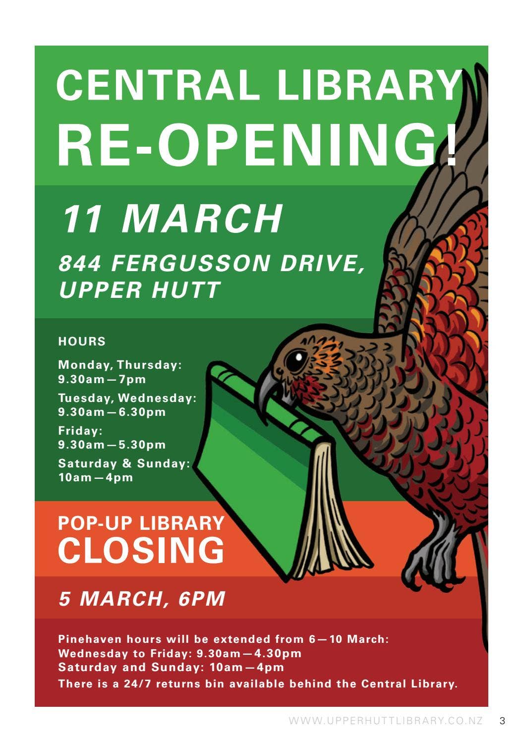 Upper Hutt City Library - March 2019 by Upper Hutt City Libraries - Issuu