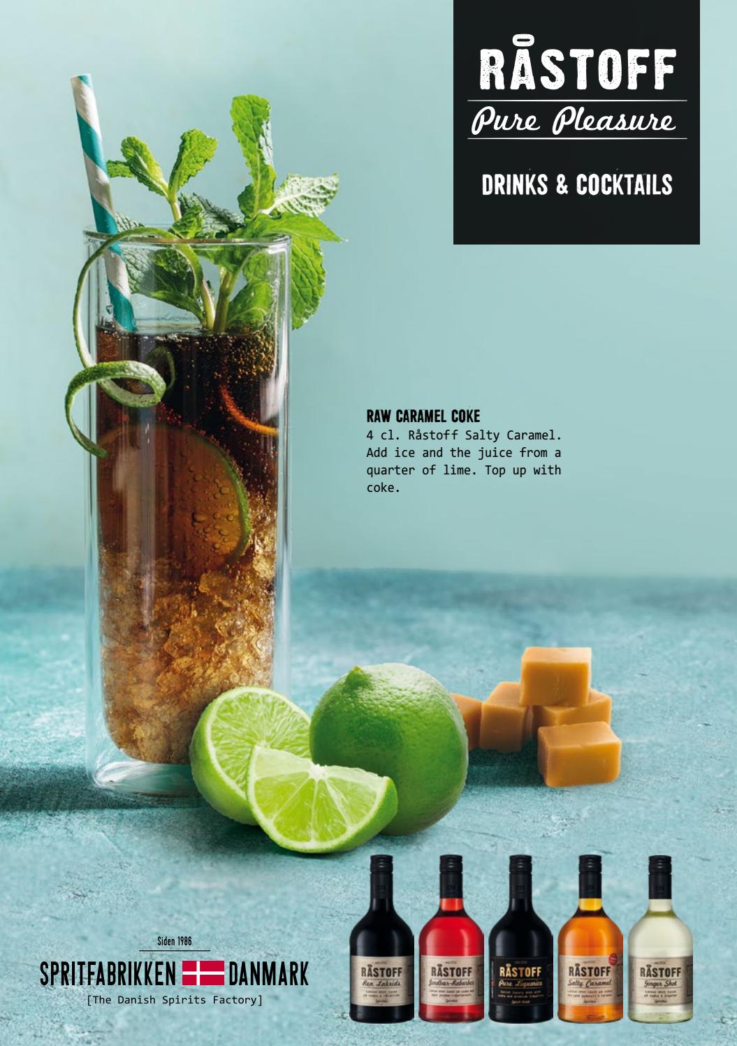 Råstoff Luxury Shots - Drinksfolder by Spritfabrikken Danmark - The ...