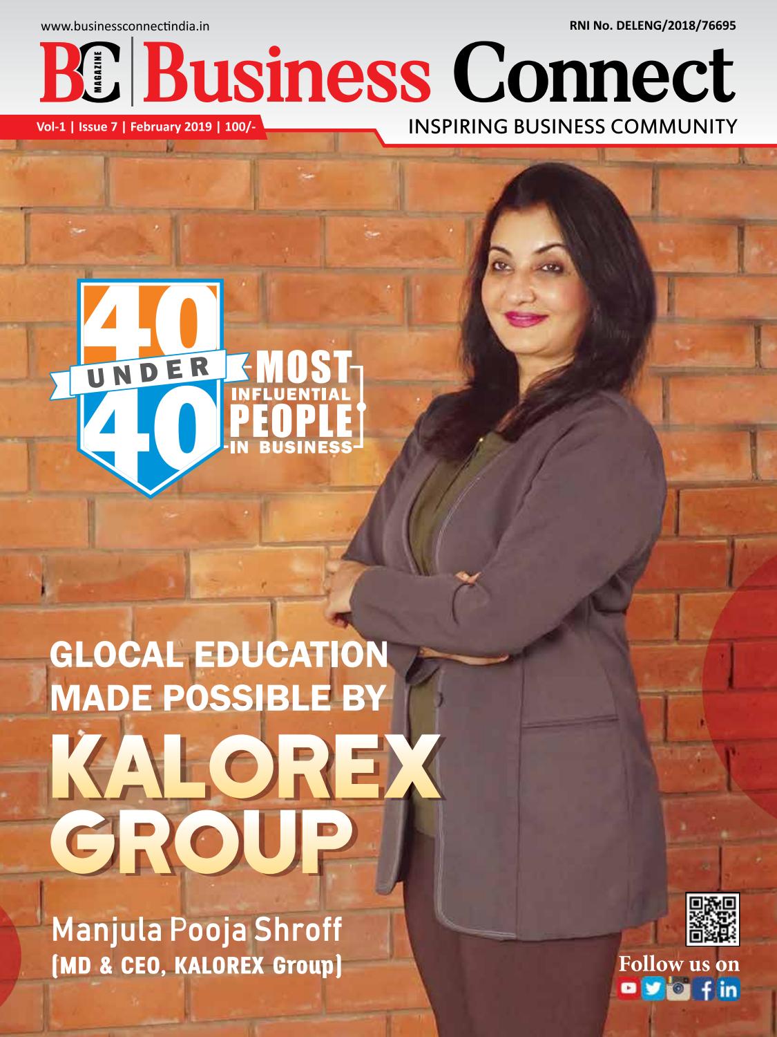 40 under 40 most influential people in Business by Business Connect - Issuu