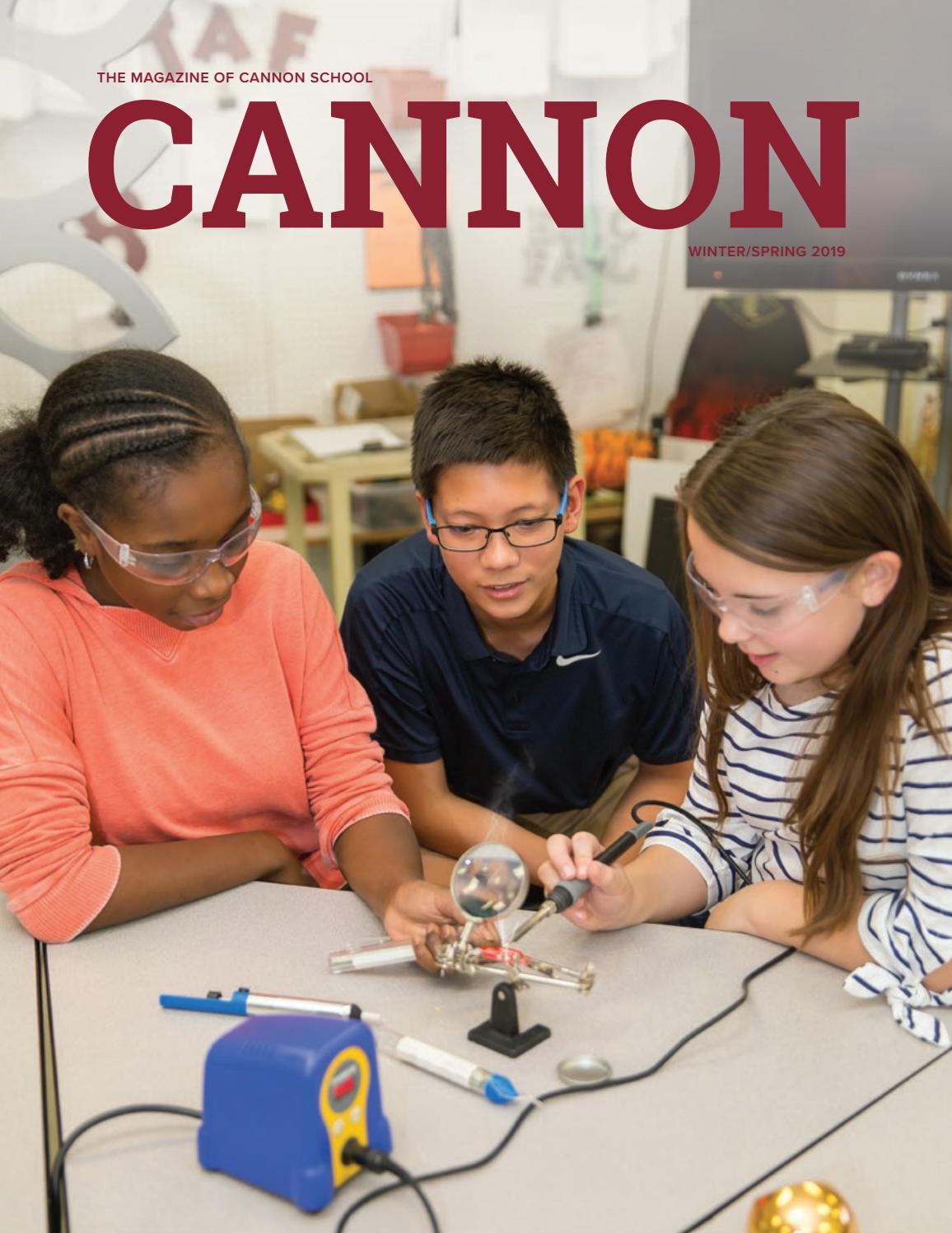 Cannon Magazine Winter/Spring 2019 by Cannon School - Issuu