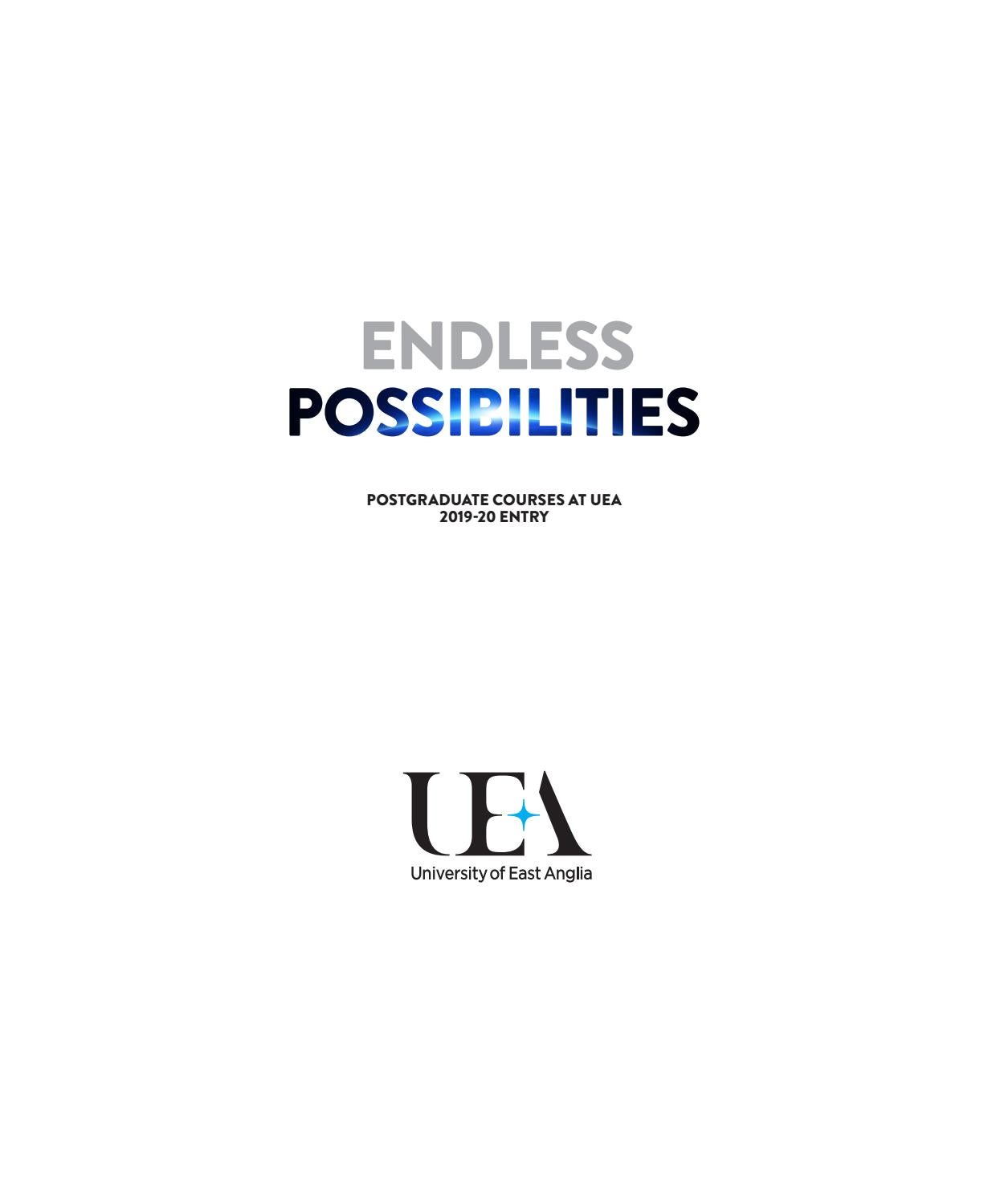 Postgraduate Courses at UEA 2019-20 by University of East Anglia - Issuu