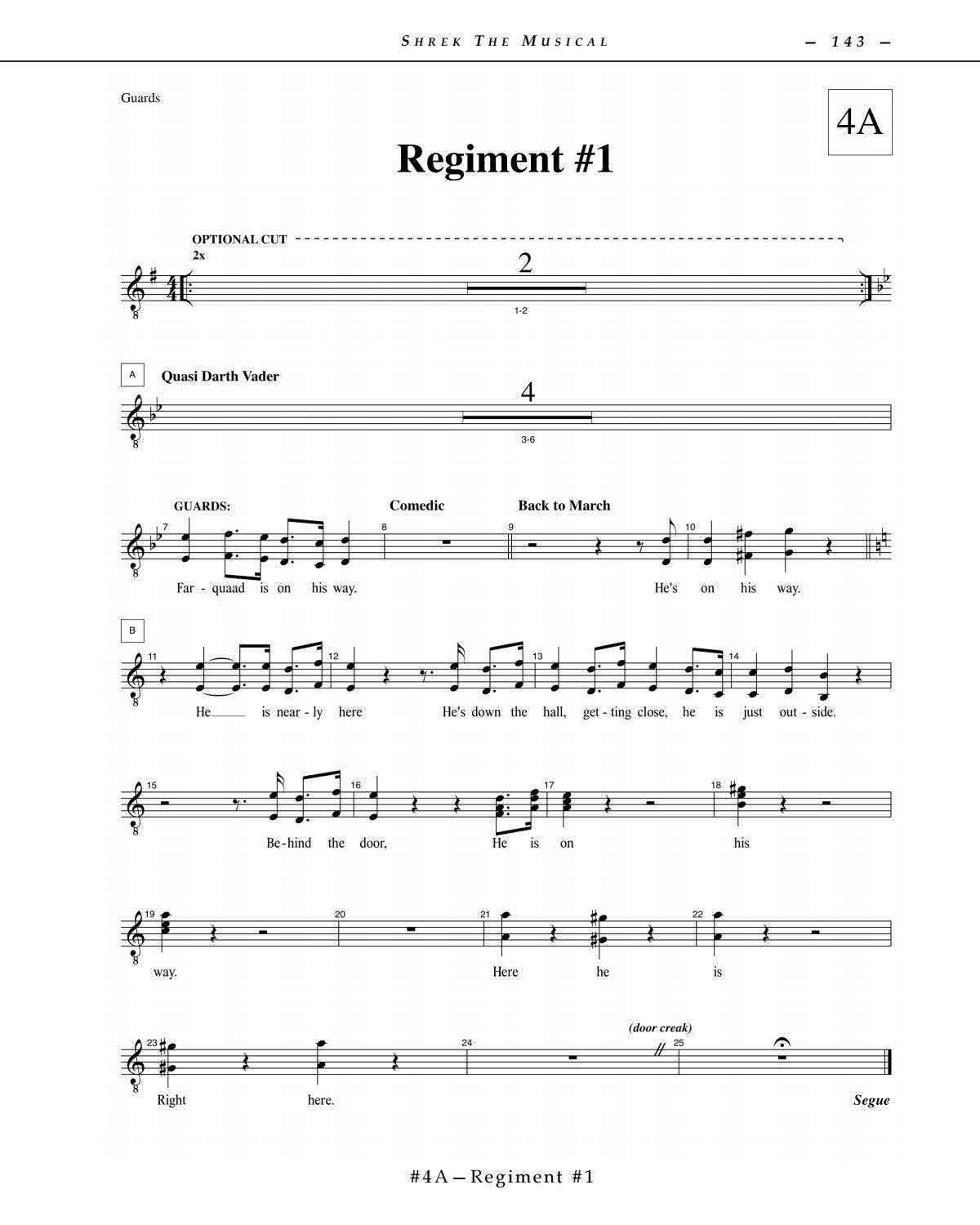 Shrek The Musical Perusal Libretto Vocal Book by mtieurope - Issuu