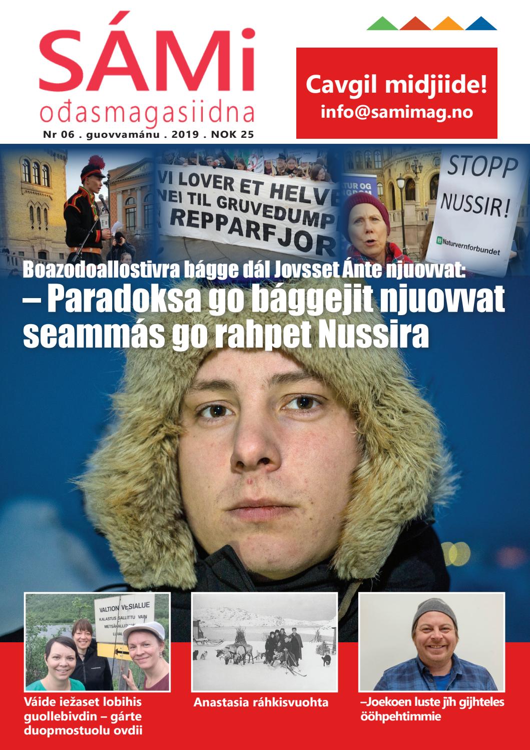 Sámi ođasmagasiidna 06 -2019 by Sámi ođasmagasiidna - Issuu