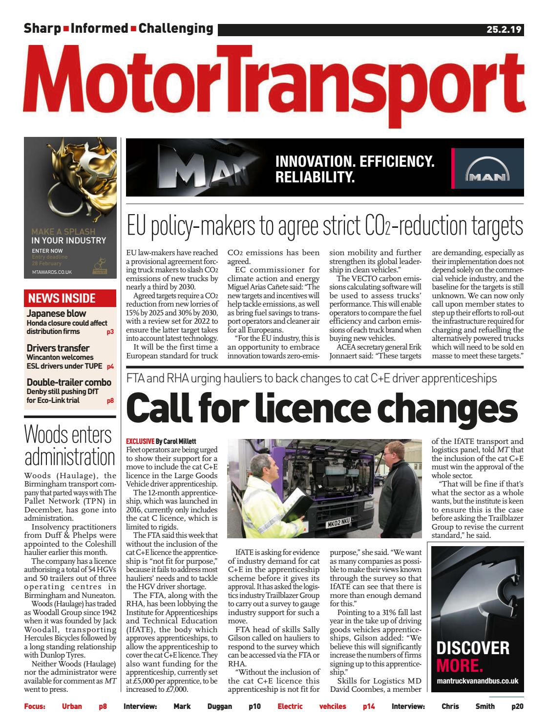 Motor Transport 25 February 2019 by Motor Transport - Issuu