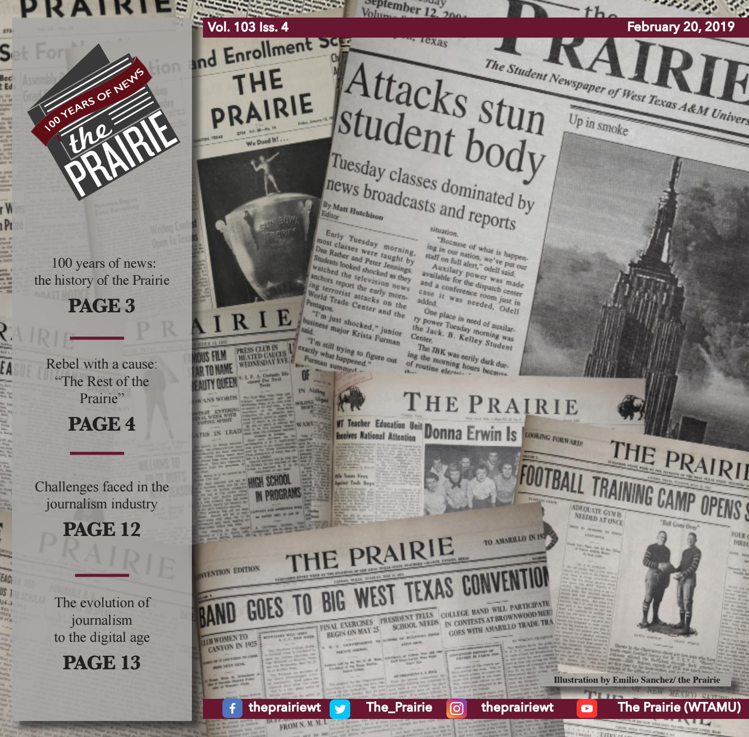 The Prairie Vol. 103. Iss. 4 by The Prairie WTAMU - Issuu