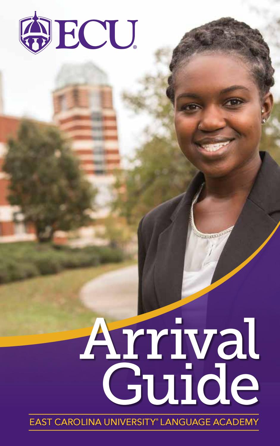 ECULA Arrival Guide by East Carolina University - Issuu