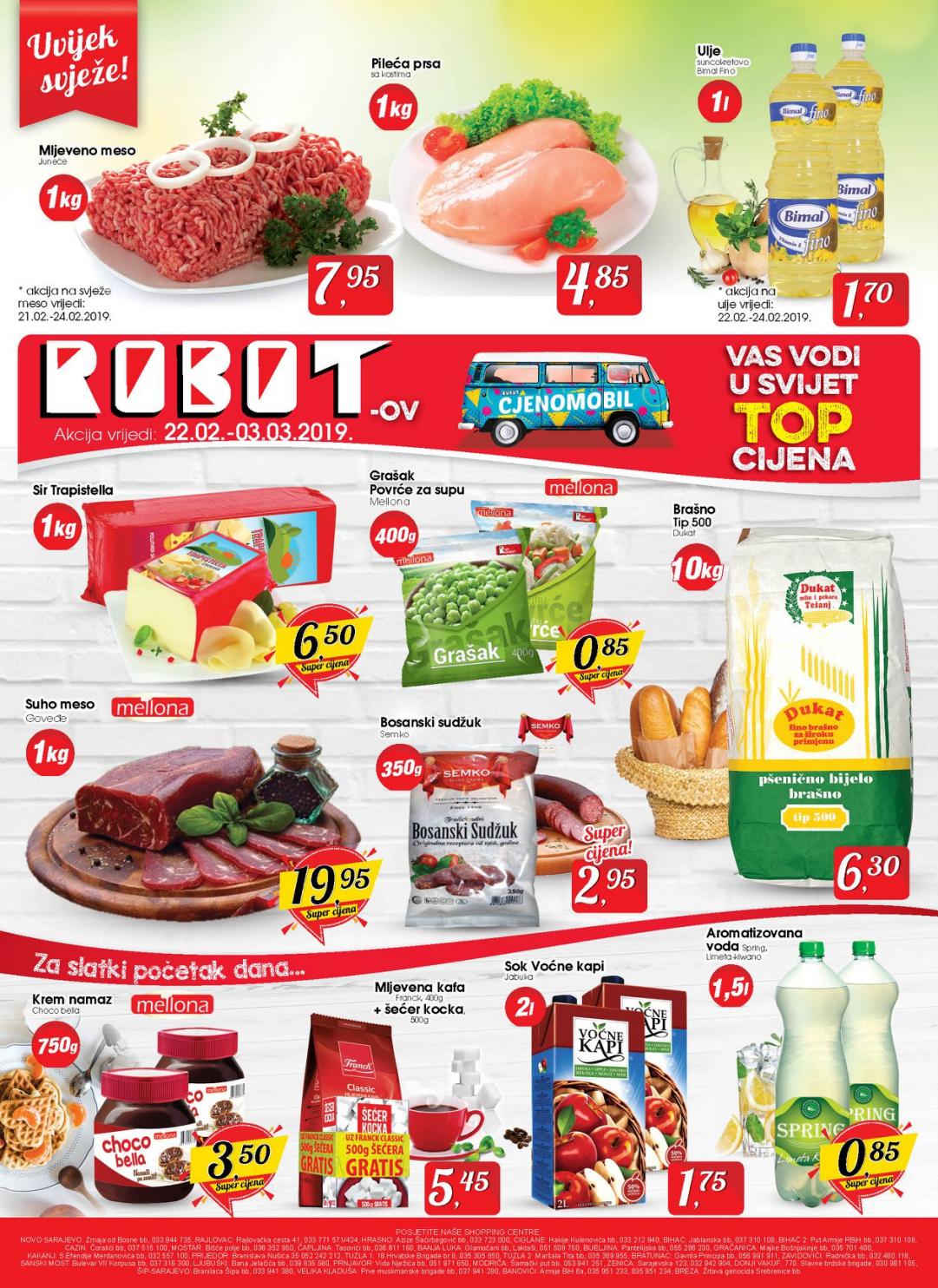Robot katalog supermarketa od 22.02.-03.03.2019. by Catalog.ba - Issuu