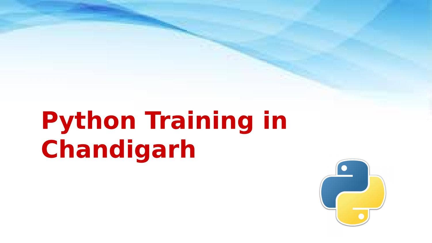 Python Course in Chandigarh | Python training Institute | CBitss ...