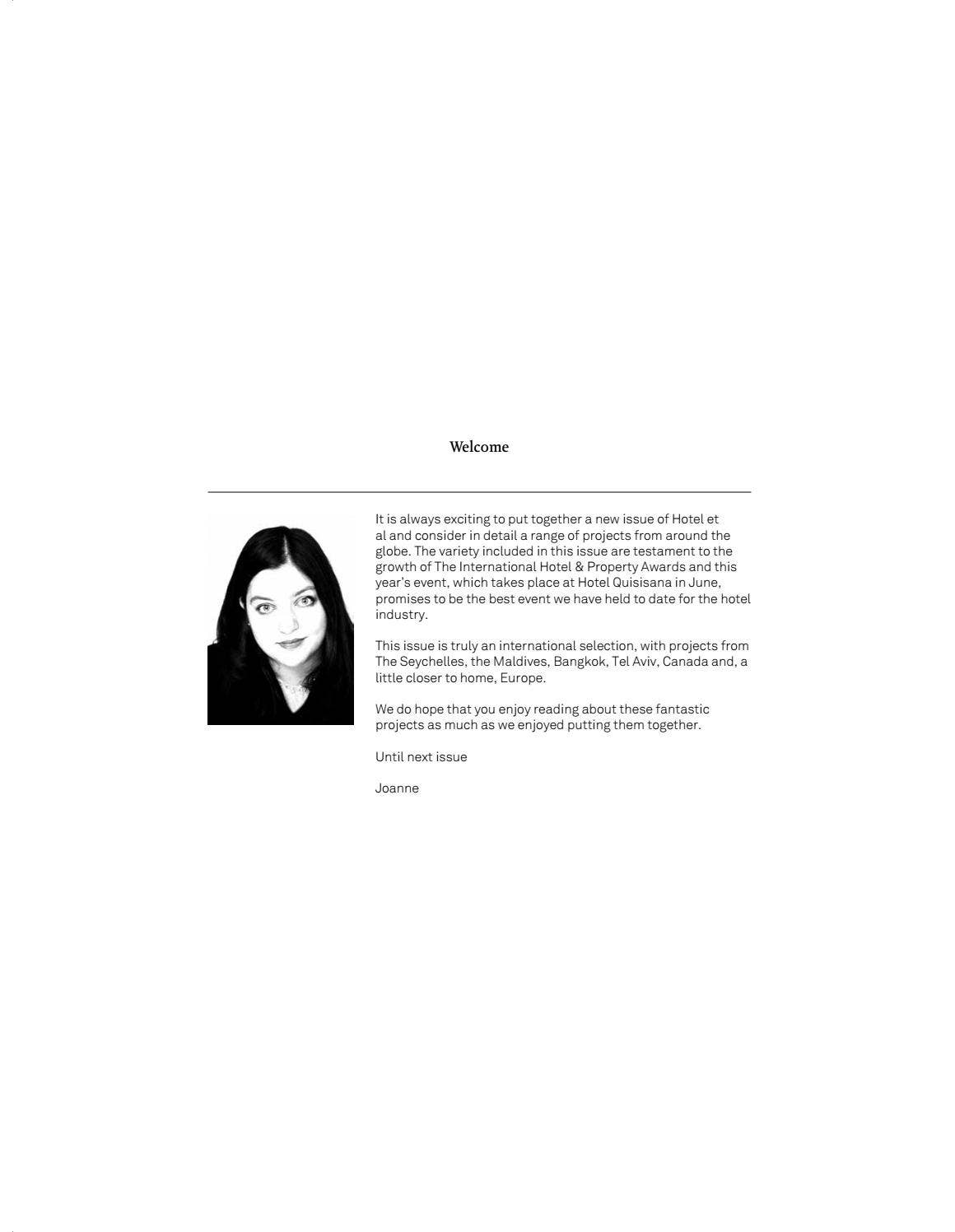 design et al - Taking design to the limits/ Hotel et al - hotel design ...