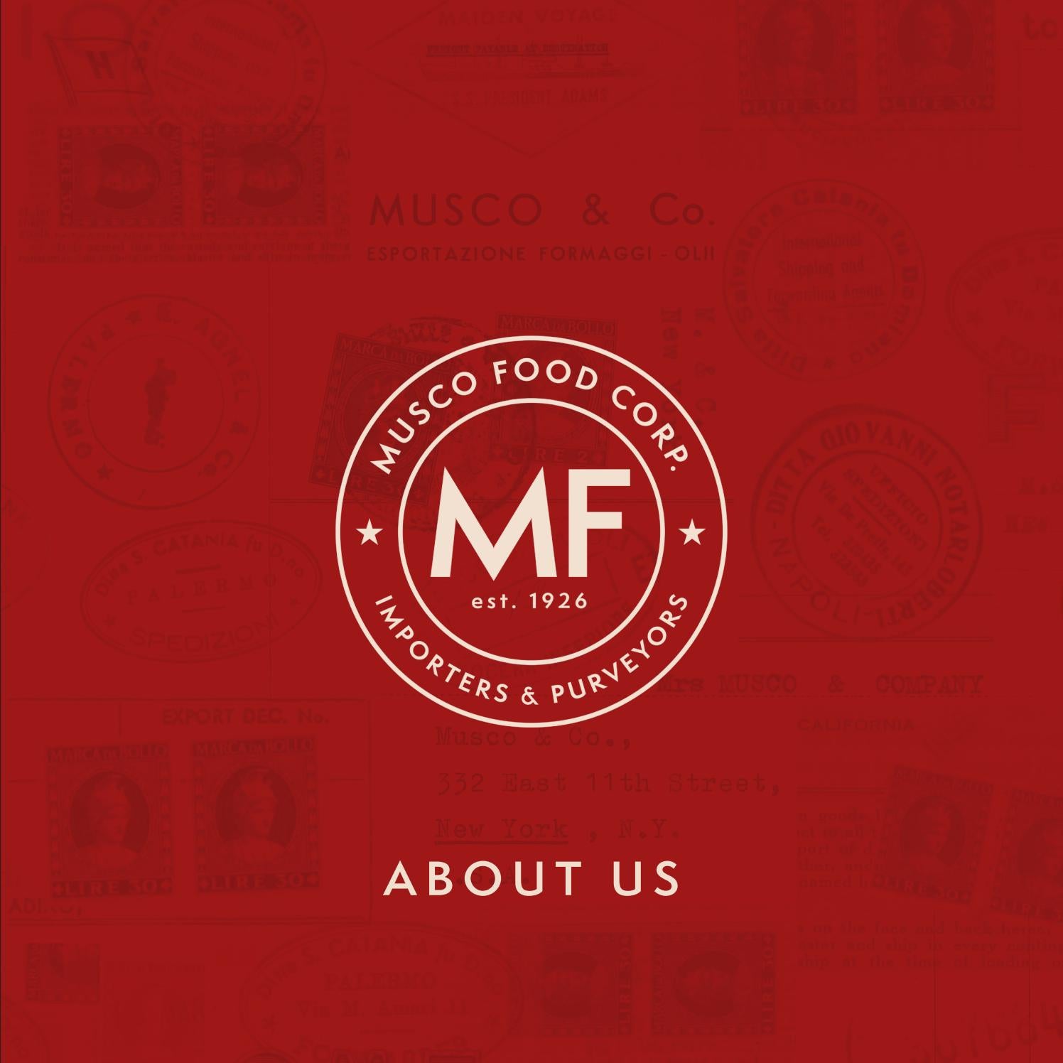 About Us by Musco Food Corp. - Issuu