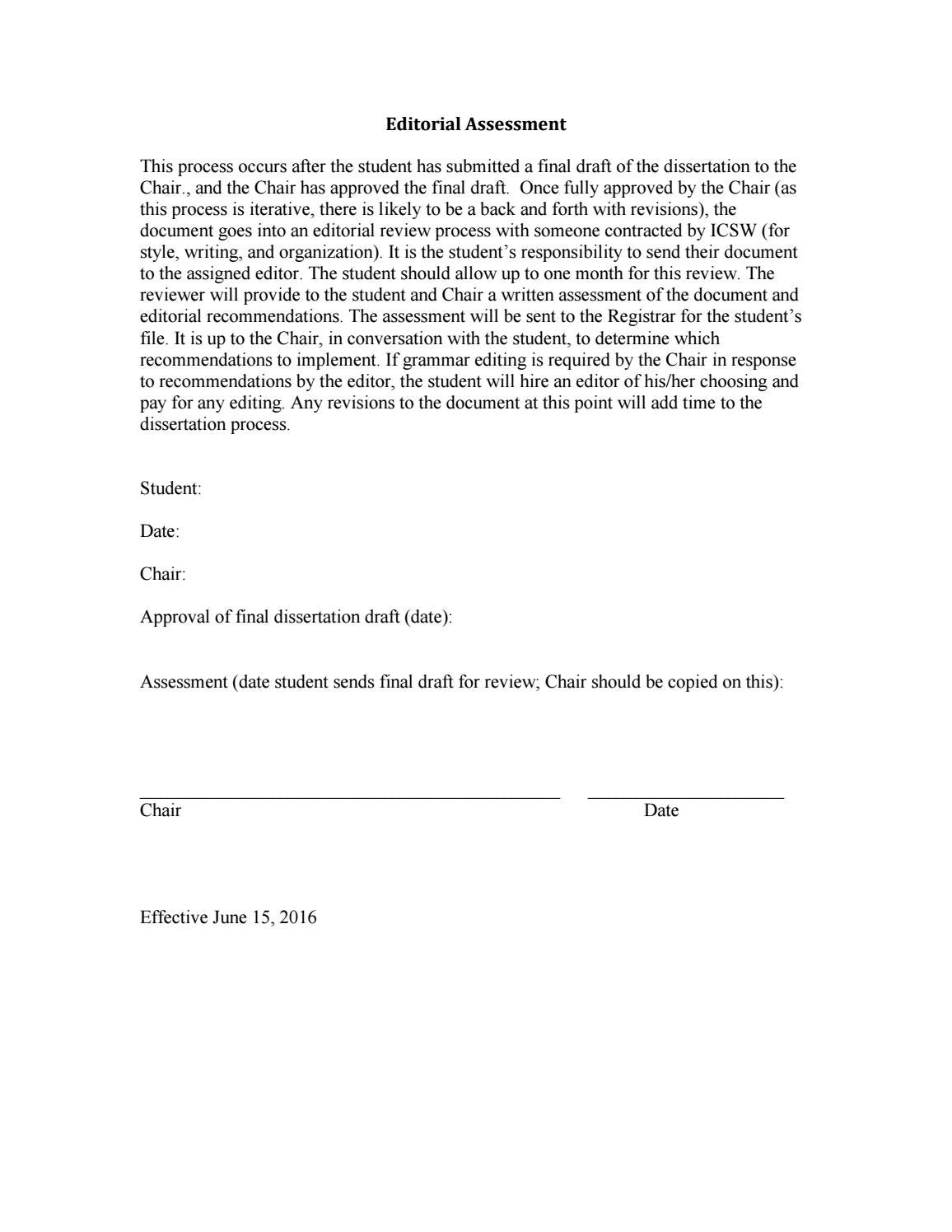 Editorial Assessment by ICSW - Issuu