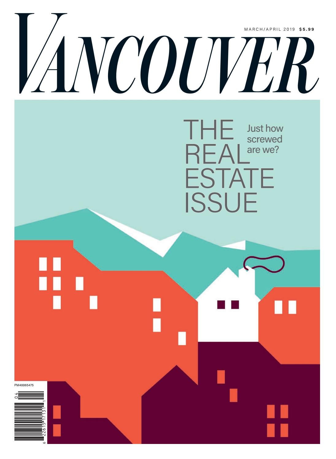 Vancouver Magazine, March/April 2019 by Canada Wide Media - Issuu