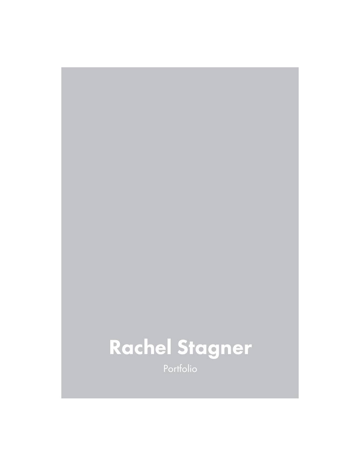 Stagner Portfolio, Spring 2019 by Rachel Stagner - Issuu