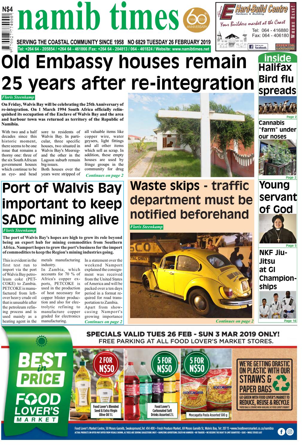 26 feb namib times e-edition by Namib Times Virtual - Issuu