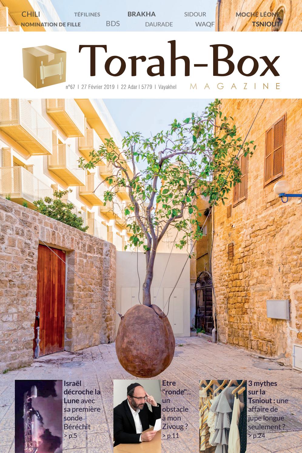 Torah-Box Magazine n°67 - Vayakhel by Torah-Box - Issuu