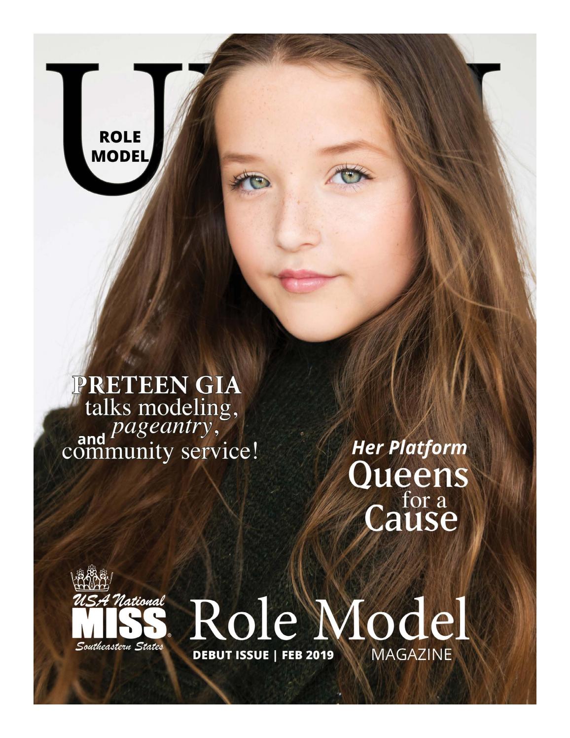 USA National Miss Southeastern Role Model Magazine Featuring Giavanna ...