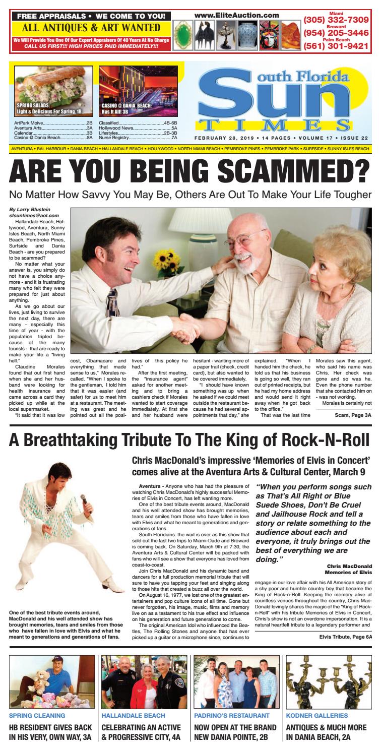 Sun Times Issue 02 28 19 by The South Florida Sun Times Newspaper - Issuu