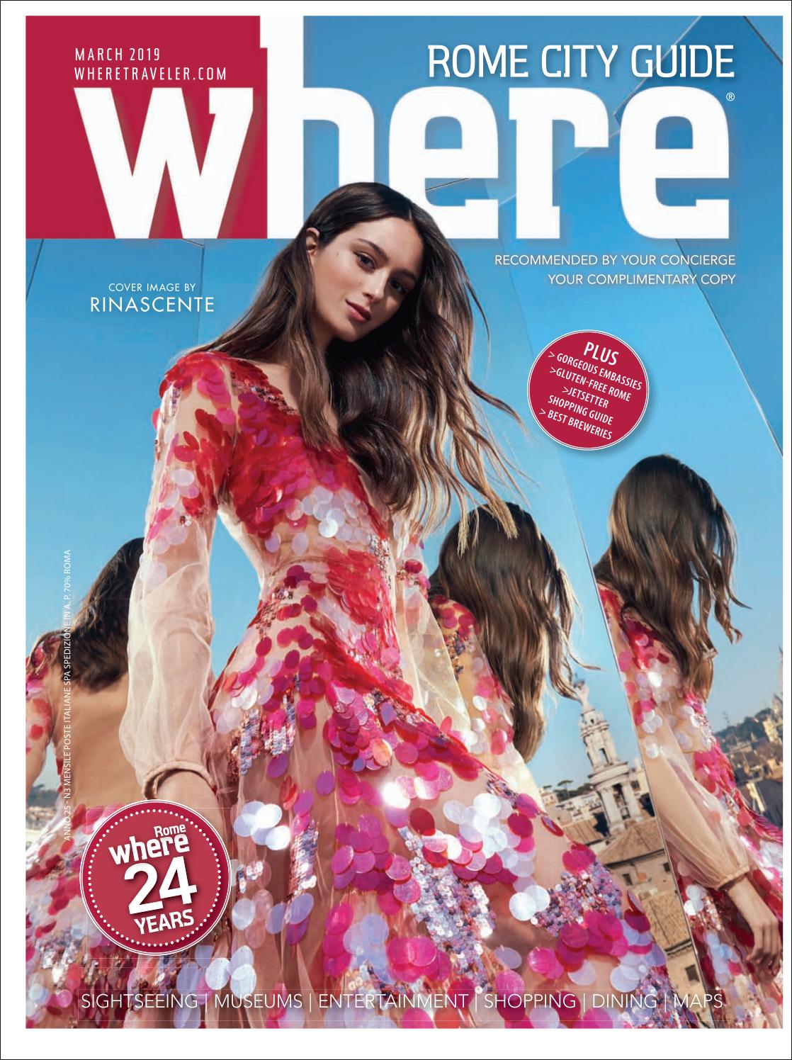 Where Magazine Rome Mar 2019 by Morris Media Network - Issuu