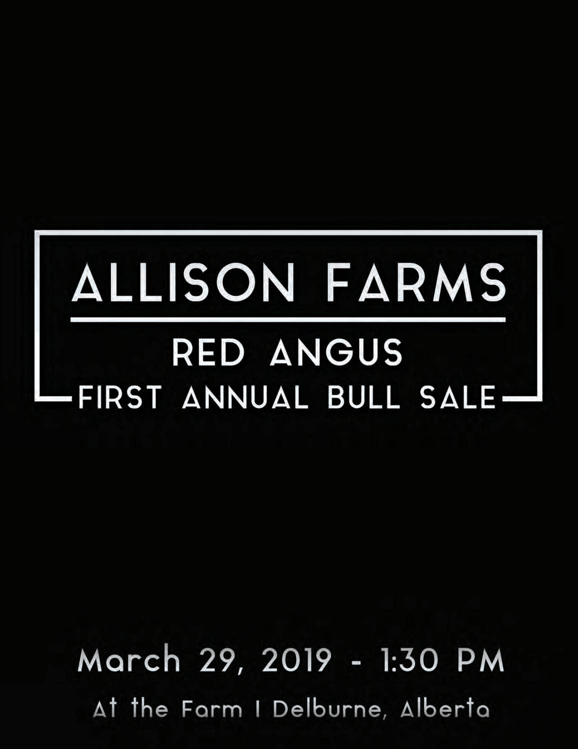 Allison Farms 2019 Bull Sale by Today's Publishing Inc. - Issuu