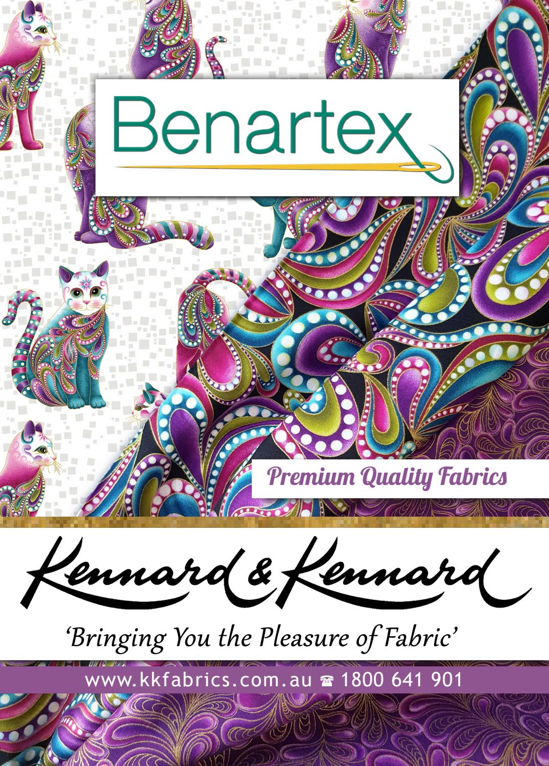 Benartex Brochure 2018 by KK Fabrics - Issuu