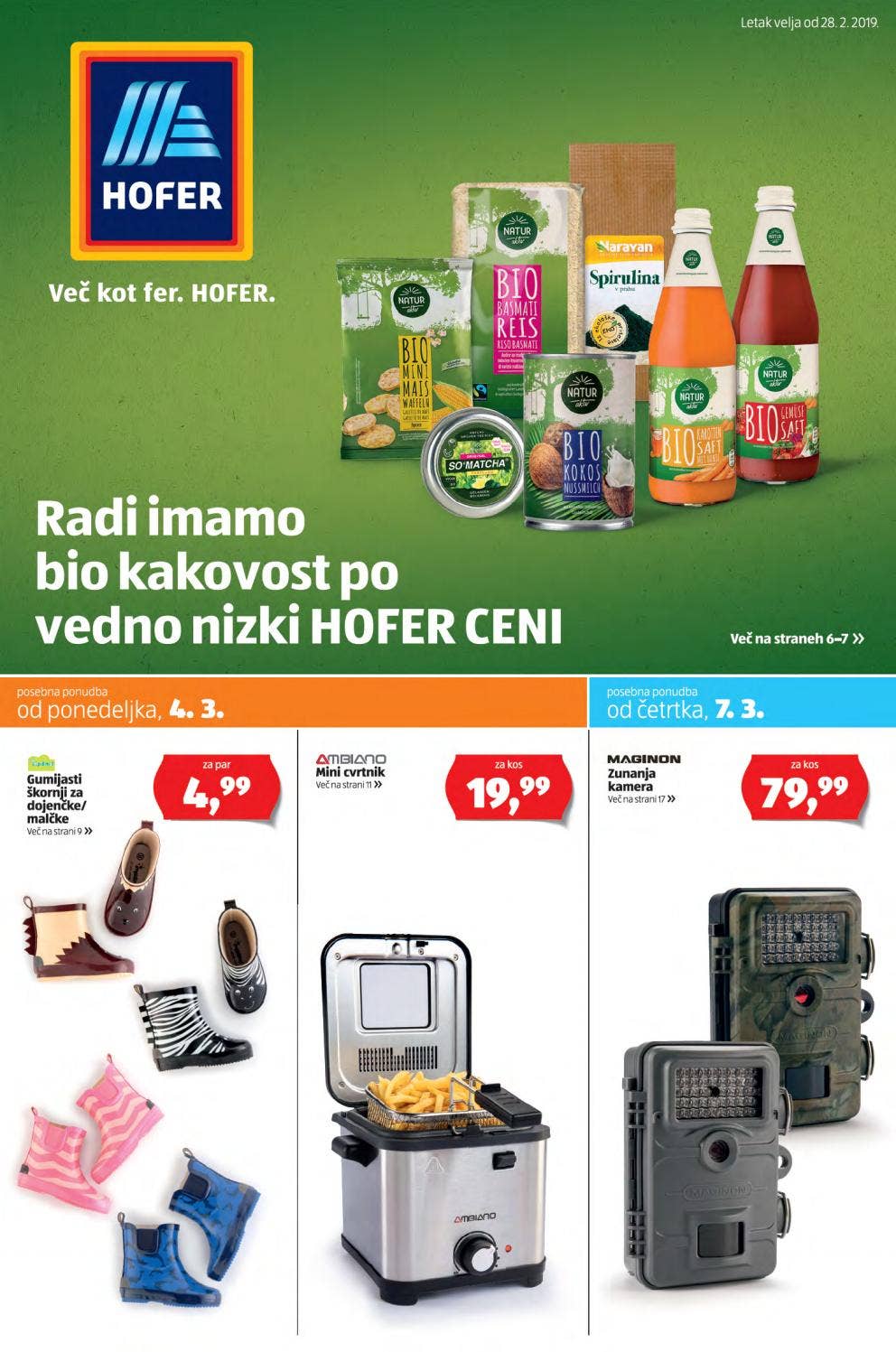 Hofer katalog by Vsikatalogi.si - Issuu