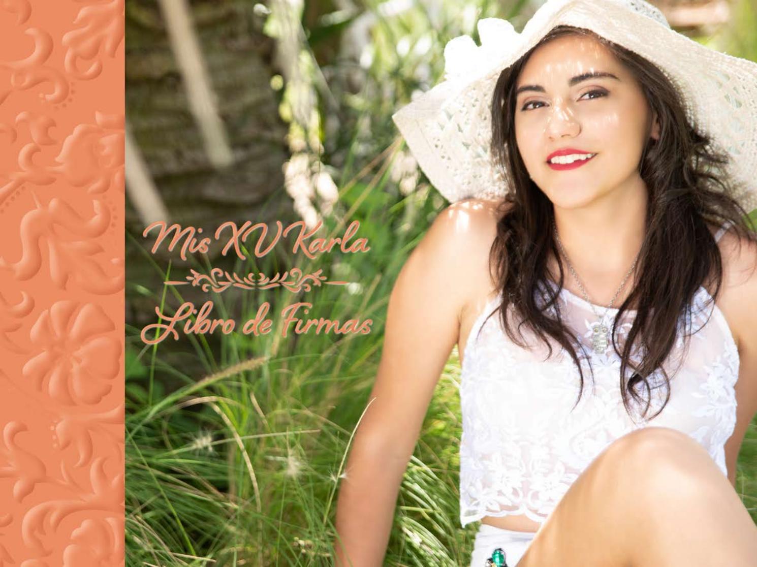 Libro de firmas Karla by AnahiCataldoFotografia - Issuu