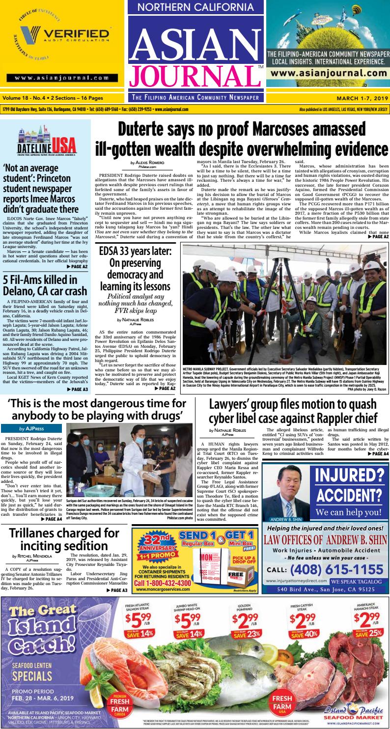 030119 - Northern California Edition by Asian Journal Community ...