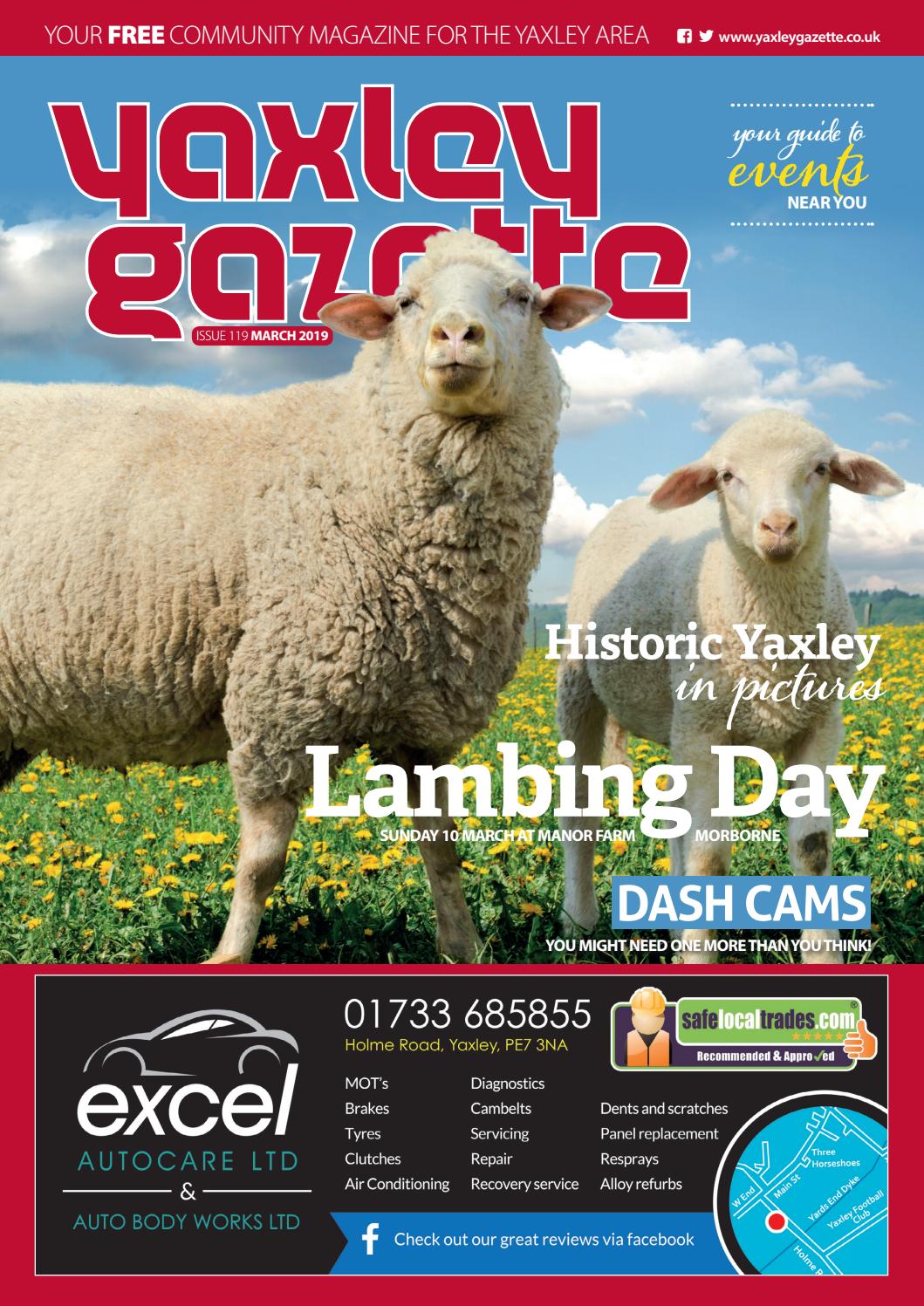 Yaxley Gazette March 2019 by Dimension6000 - Issuu
