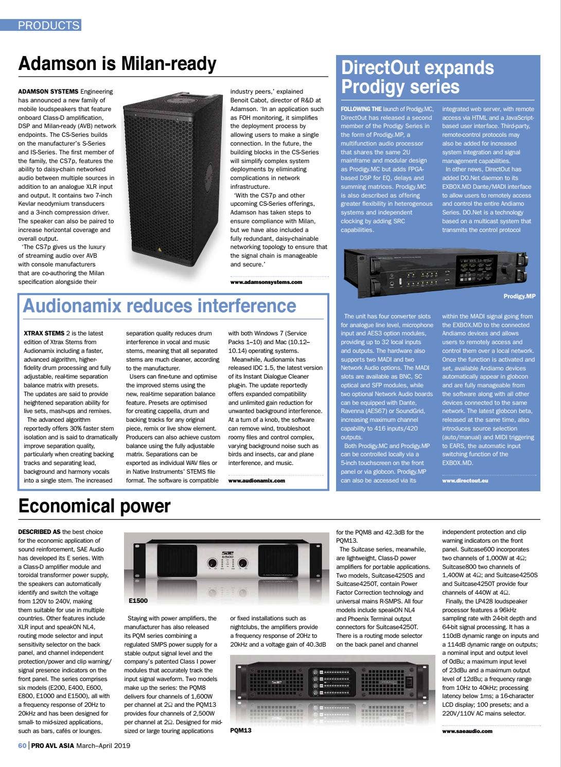 Pro AVL Asia March-April 2019 by Blank Canvas Publishing Ltd - Issuu