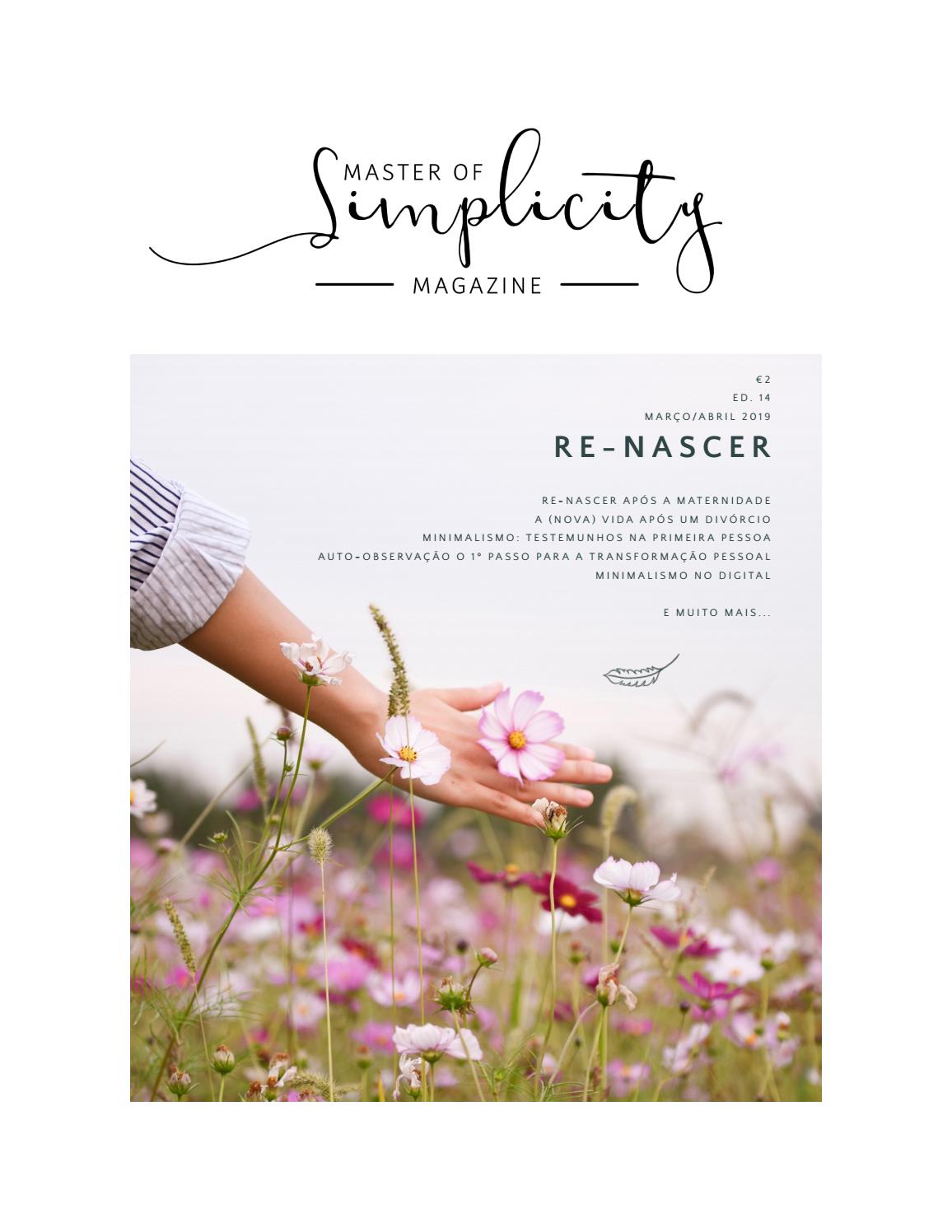 Master of Simplicity PT14 by Master of Simplicity PT - Issuu