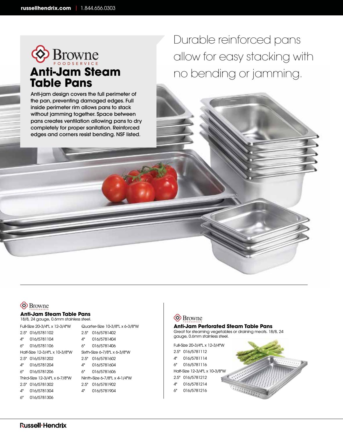 Russell Hendrix Smallwares Catalogue by Russell Hendrix Foodservice ...