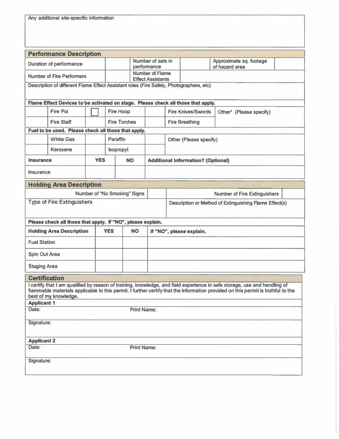 Fire Performers Applicant Form by Los Angeles Fire Department - Issuu