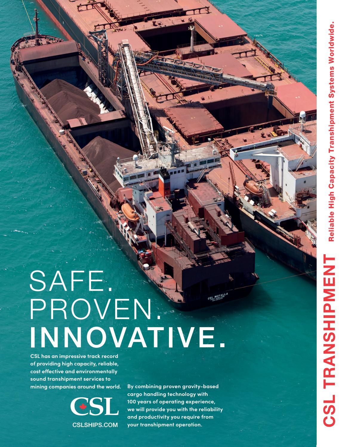 CSL Transhipment Brochure by CSLships - Issuu