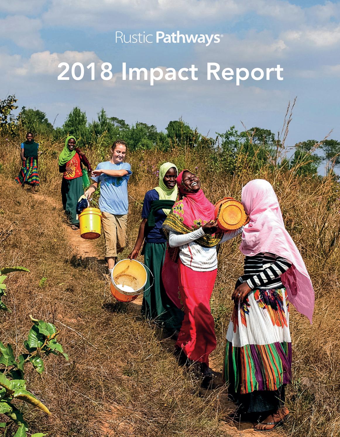 2018 Rustic Pathways Impact Report by Rustic Pathways - Issuu