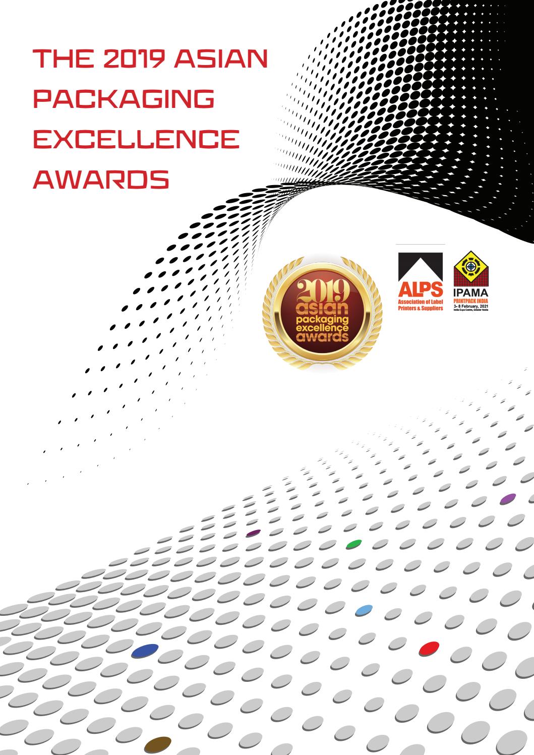 2019 Asian Packaging Excellence Awards Entry Form by Print Innovation ...