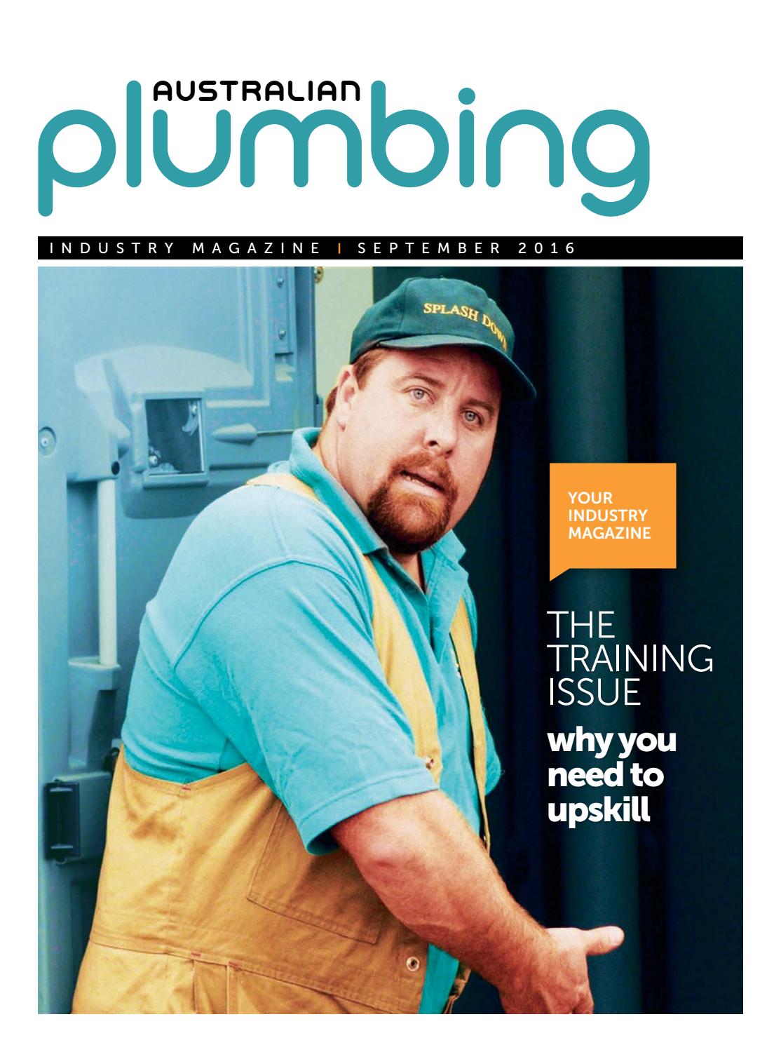 Australian Plumbing - September 2016 by Master Plumbers - Issuu