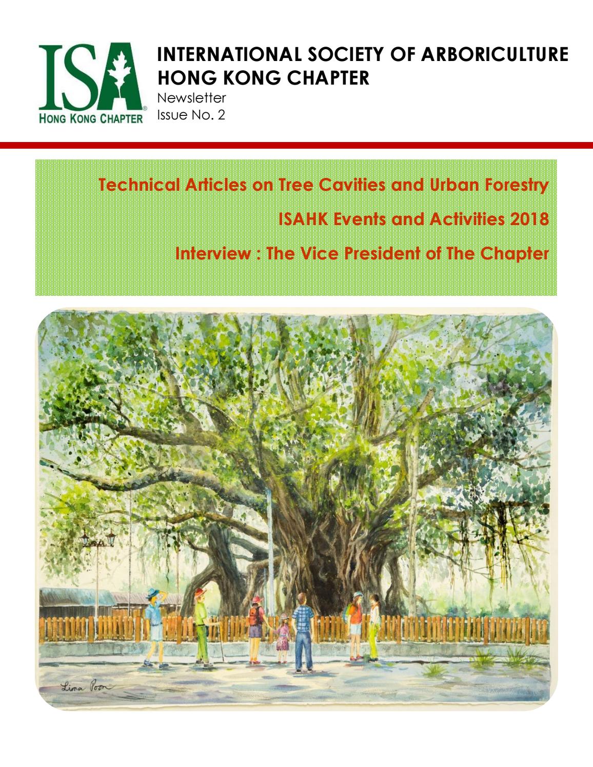 International Society of Arboriculture Hong Kong Chapter, Newsletter ...
