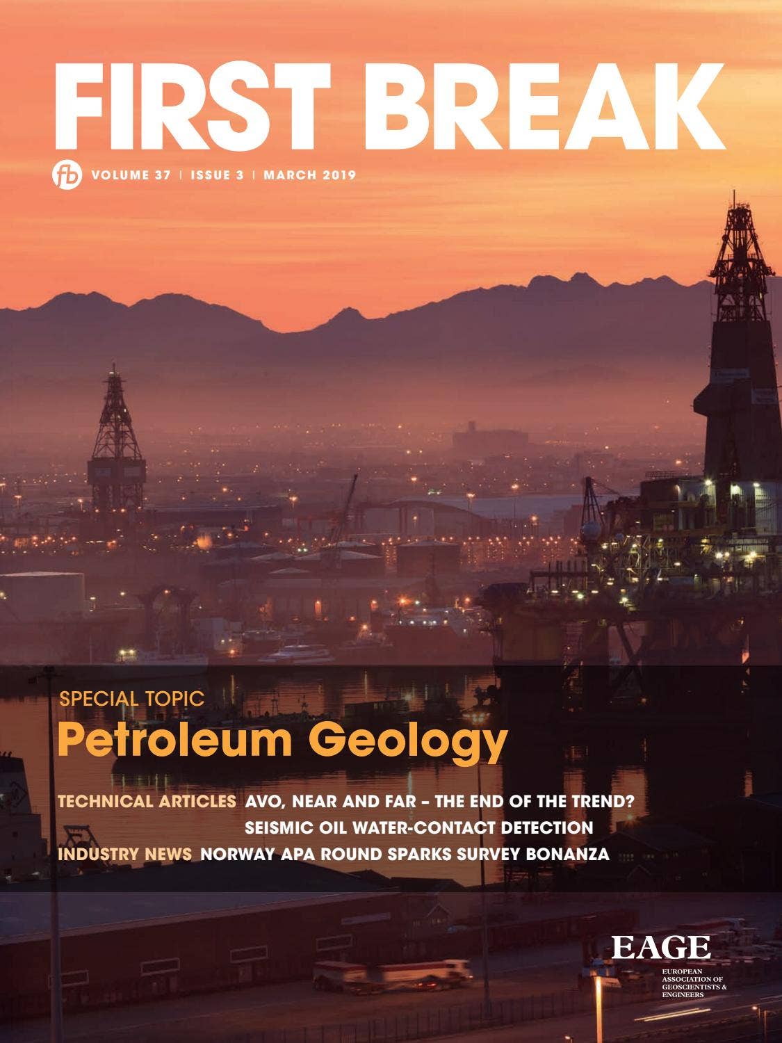 First Break March 2019 by EAGE - Issuu