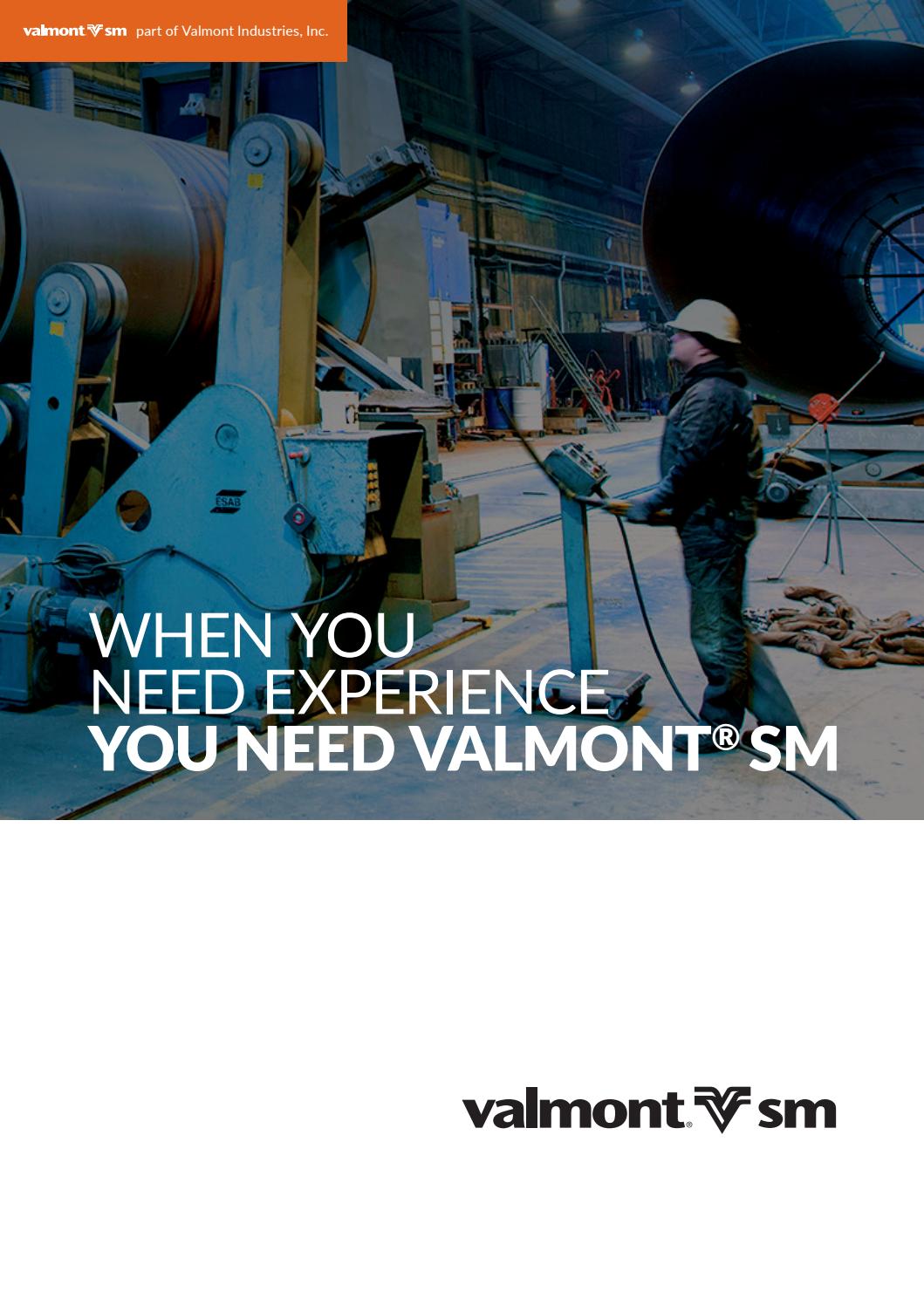 Valmont SM Company profile brochure A4 by Reklamehuset Soenderborg ApS ...