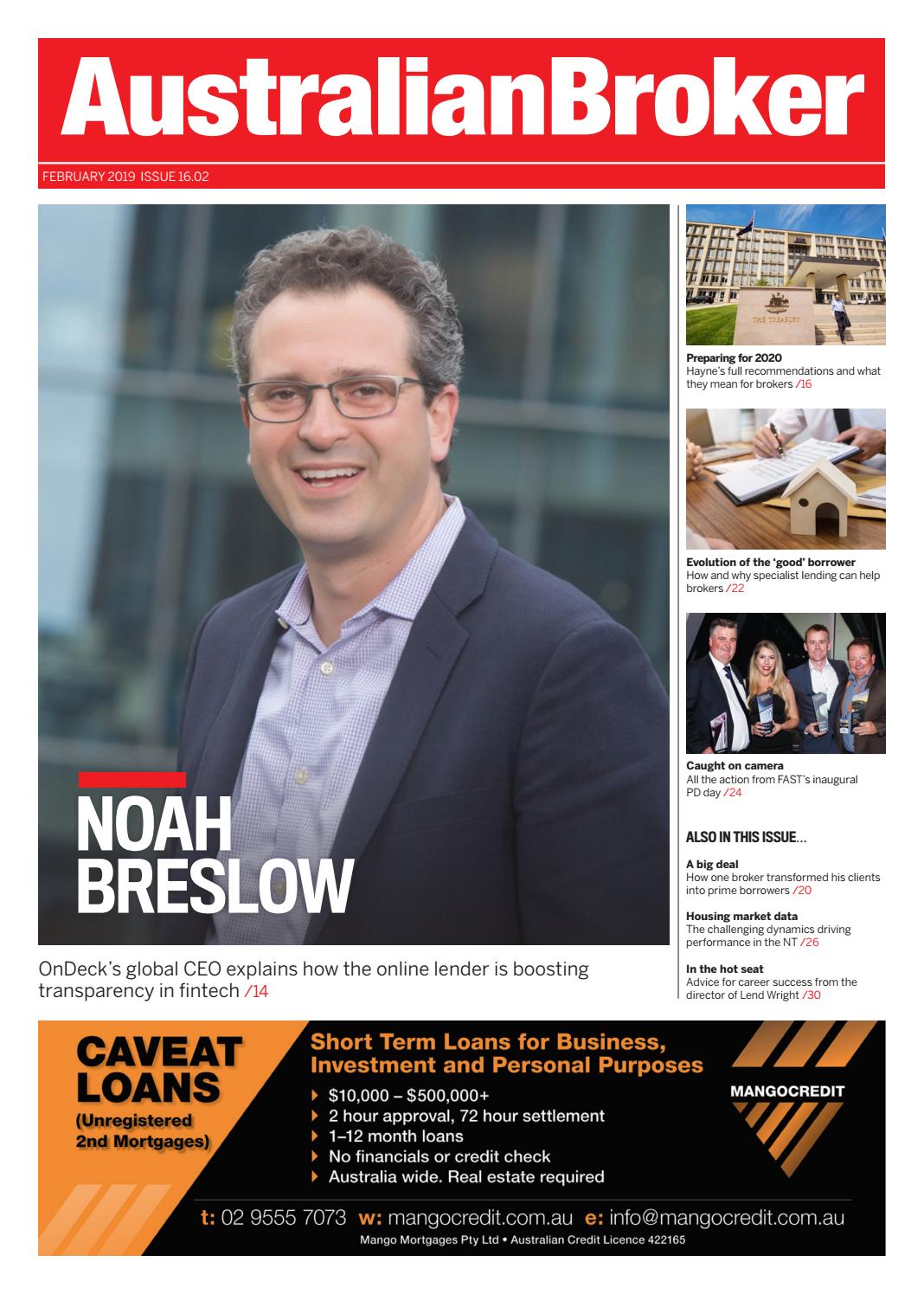 Australian Broker 16.02 by Key Media - Issuu