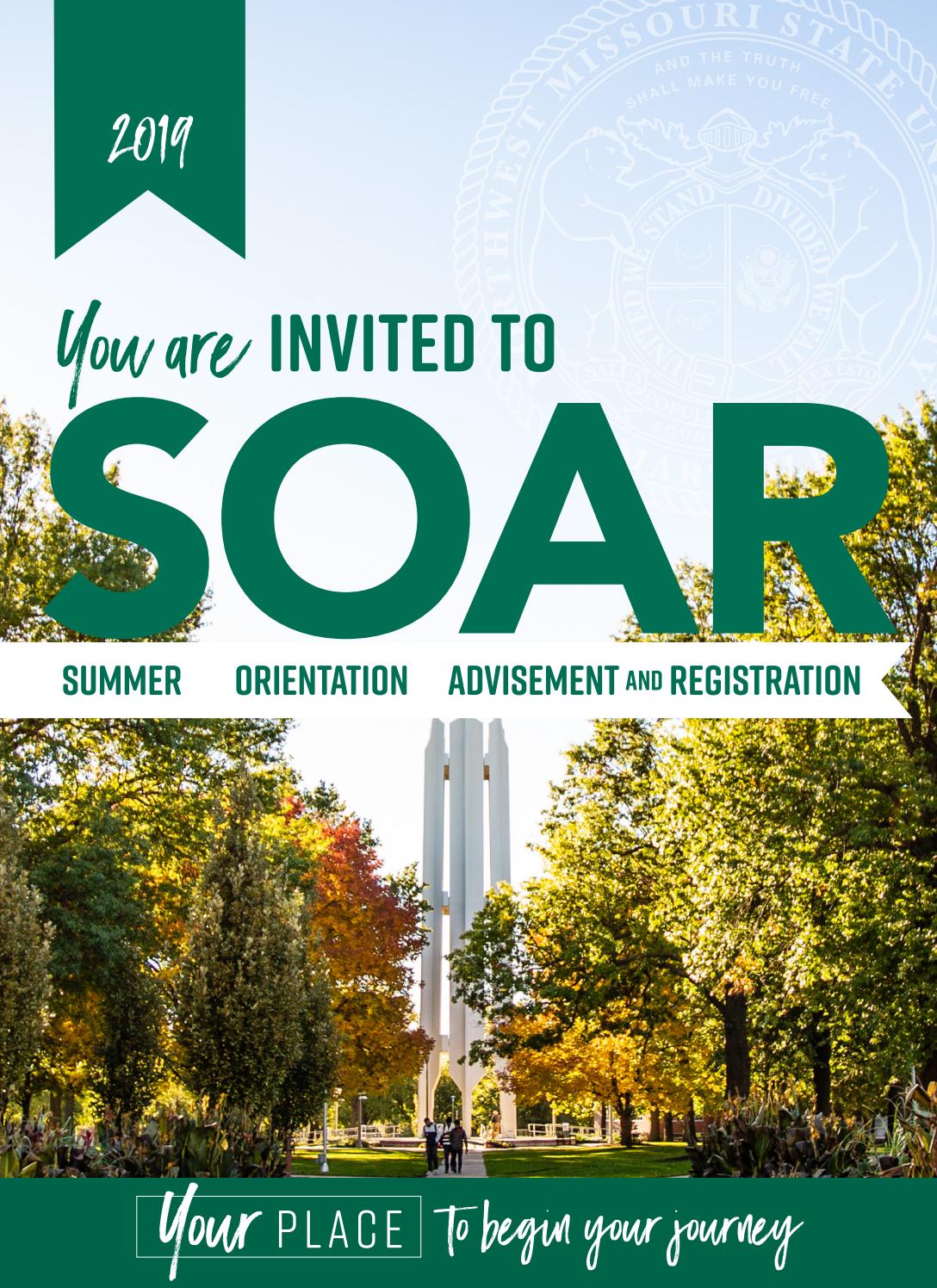 SOAR Brochure 1 2019 by Northwest Missouri State University - Issuu