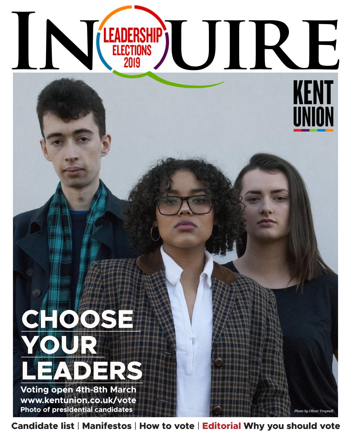 InQuire 14.9 Election Edition by InQuire Media - Issuu