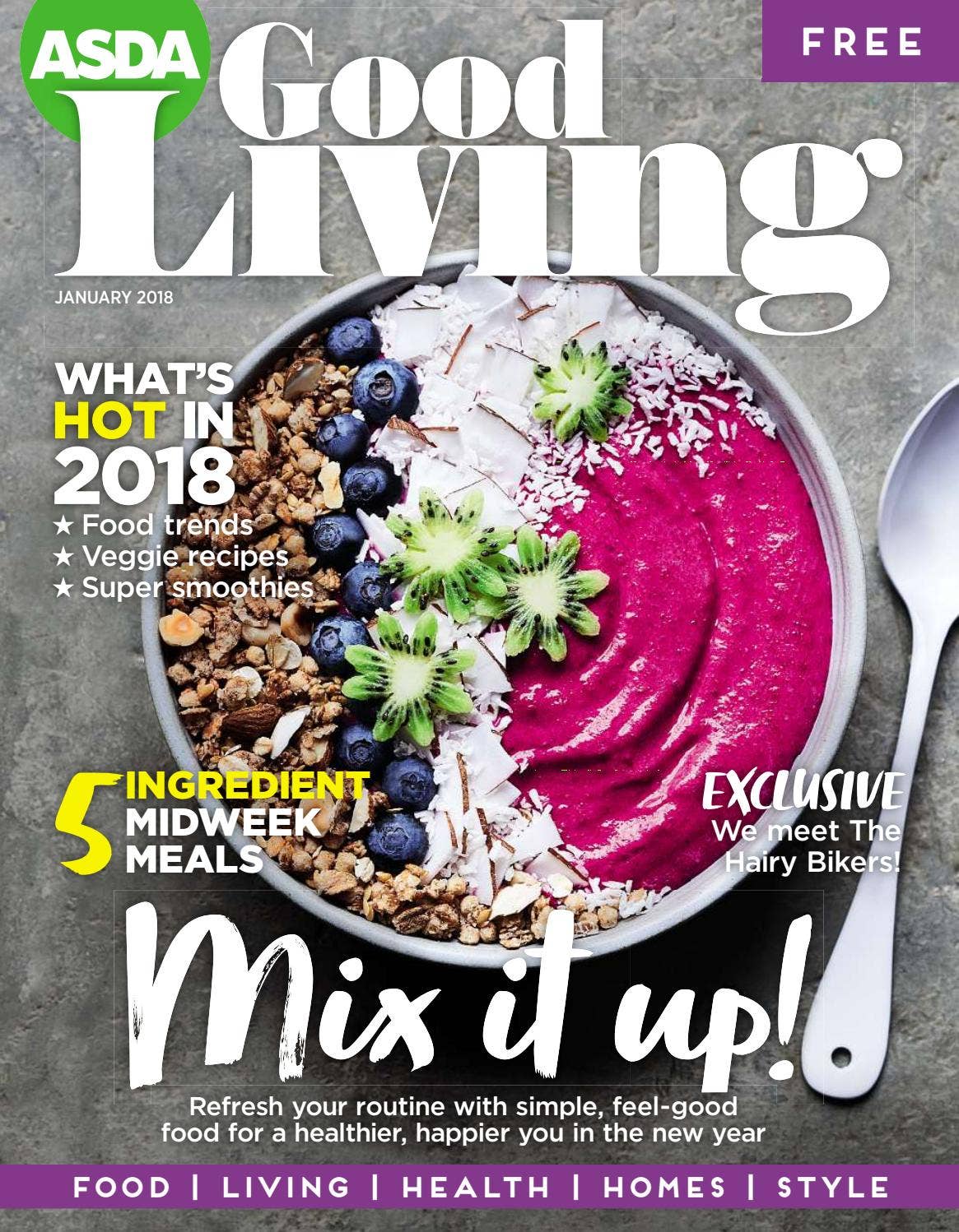 Asda Good Living Magazine January 2018 by Asda Magazine - Issuu