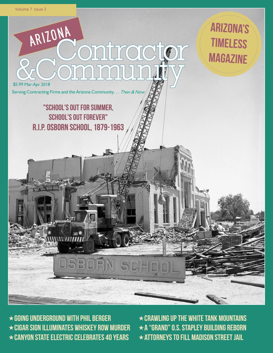 Mar/Apr 2018 by Arizona Contractor and Community - Issuu
