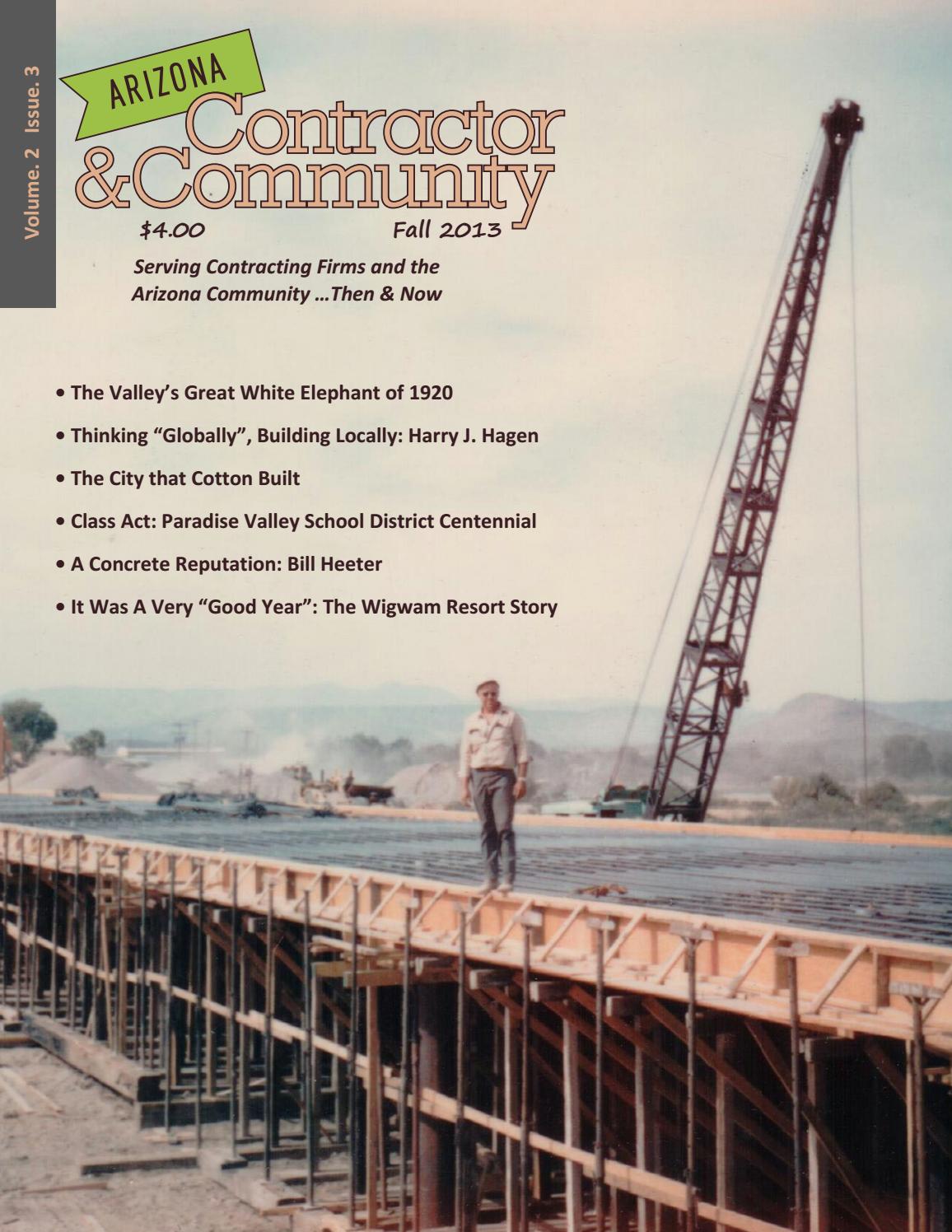 Fall 2013 by Arizona Contractor and Community - Issuu