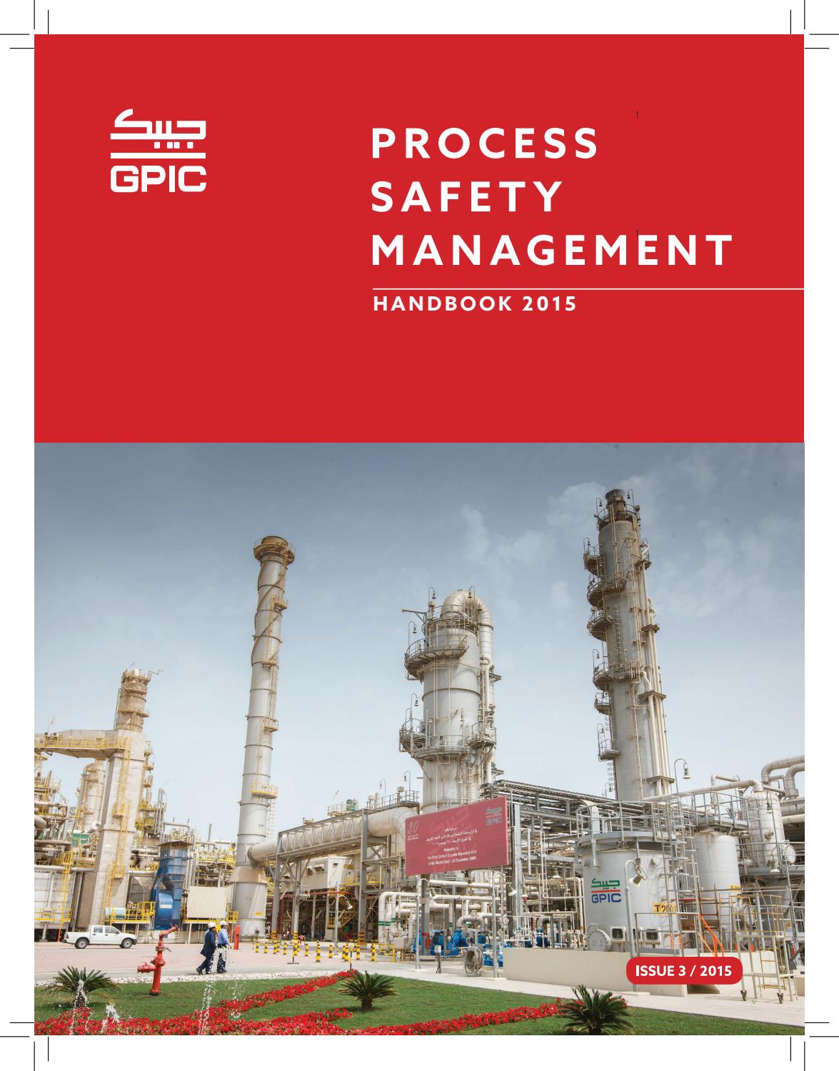 Process Safety Management Hand Book 2015 by GPIC - Issuu