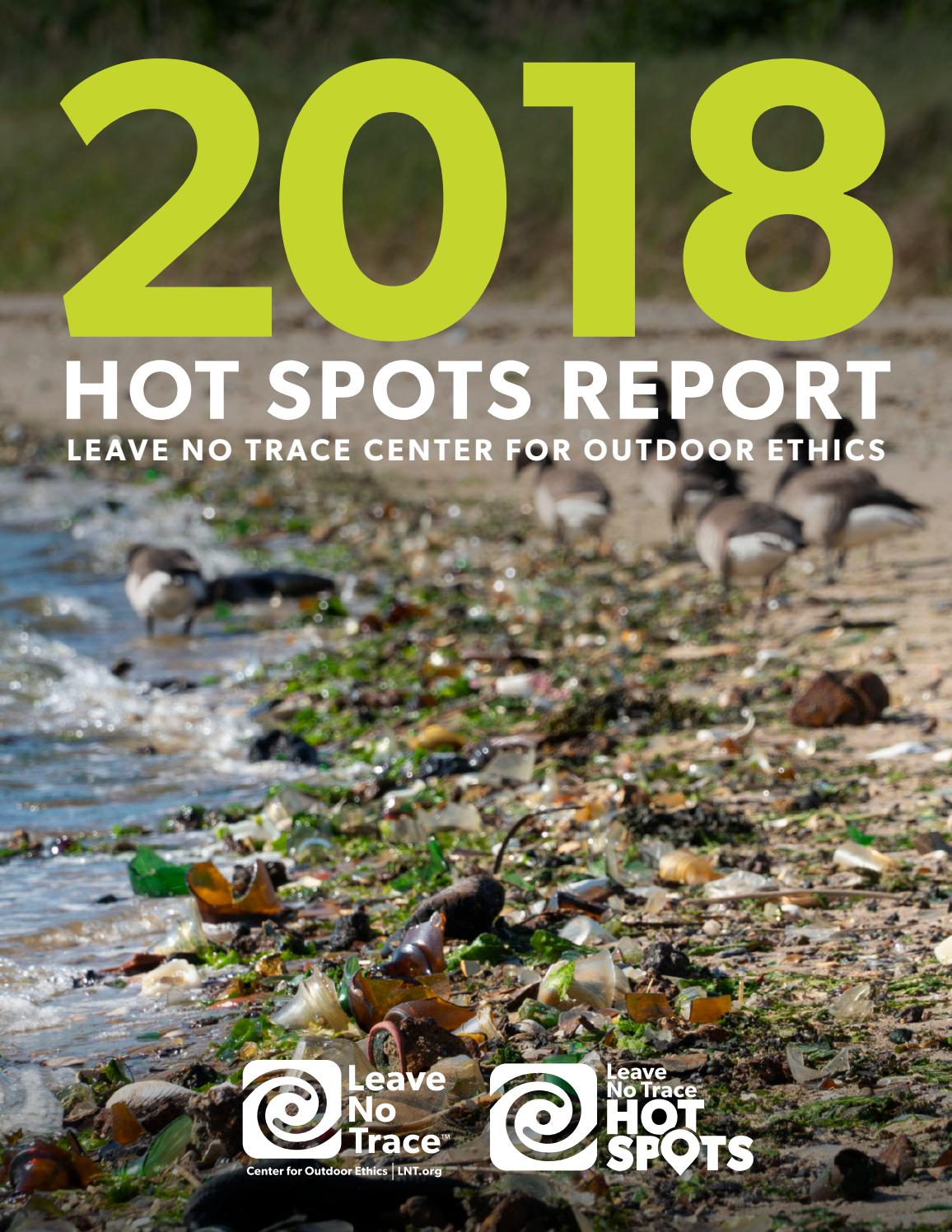 2018 Hot Spots Report by LeaveNoTrace - Issuu
