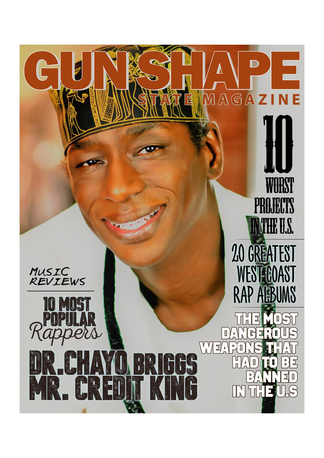 Gun Shape State Magazine by THE REAL PROMOTION KINGZ - Issuu